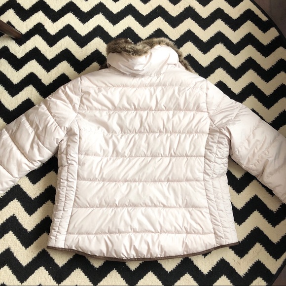 Old Navy | Jackets & Coats | Ivory Puffer Coat | Poshmark